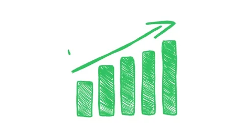 Inflation Graph Concept Animation Hand D... | Stock Video | Pond5