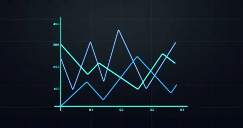 Infographic Diagram HUD - Financial Repo... | Stock Video | Pond5