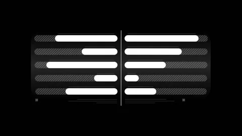 Infographic Element - Bar Chart on alpha... | Stock Video | Pond5