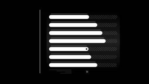 Infographic Element - Bar Chart on alpha... | Stock Video | Pond5