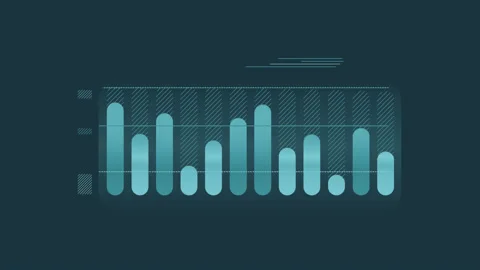Infographic Element - Bar Chart on alpha... | Stock Video | Pond5