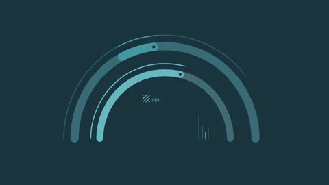 Infographic Element - Gauge Chart on alp... | Stock Video | Pond5
