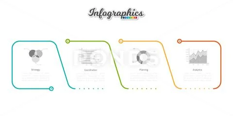 Infographic timeline template for chart, diagram: Royalty Free #265767402