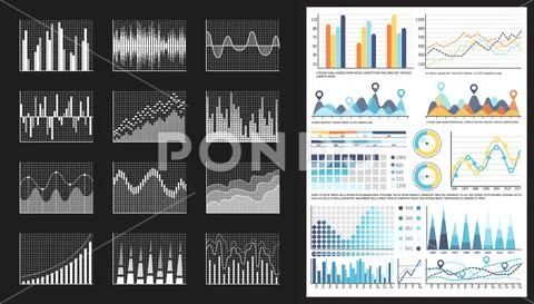 Infographic Visual Representation of Data Chart: Royalty Free #101225386
