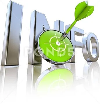 Information high resolution rendering of a information icon Copyright ...