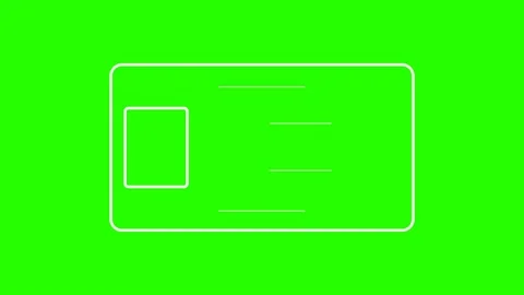 information icon in green screen | Stock Video | Pond5