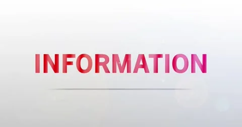 Information Logos Stock Videos – Royalty-Free HD & 4K Videos