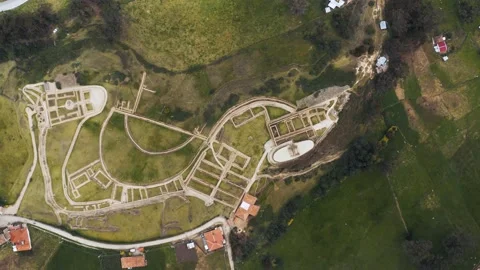 Ingapirca archeological ruins in Ecuador... | Stock Video | Pond5