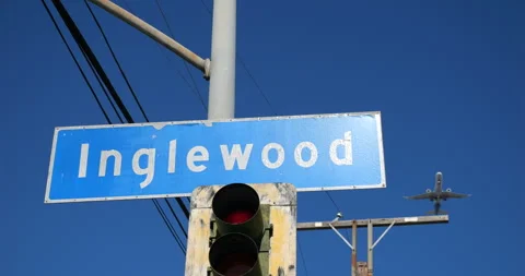 Inglewood Los Angeles California Public ... | Stock Video | Pond5