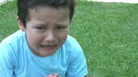 Injured Boy Crying Stock Video Footage | Royalty Free Injured Boy ...