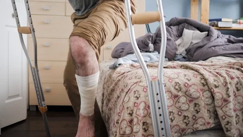 Crutches Stock Footage ~ Royalty Free Stock Videos | Pond5