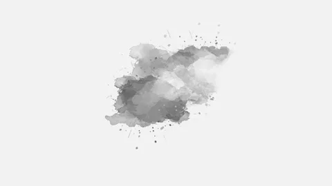 Ink brush stroke slowmotion animation | Stock Video | Pond5