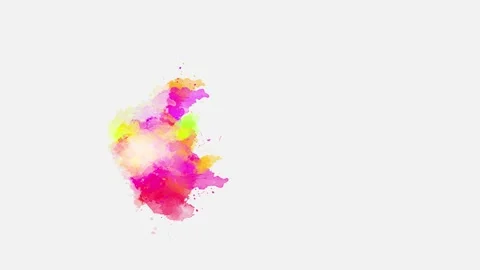 Ink brush stroke splash cinematic transi... | Stock Video | Pond5