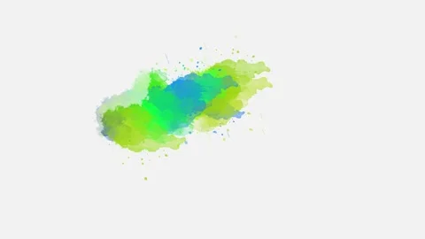 Ink paint brush Stroke animation slowmot... | Stock Video | Pond5