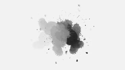 Ink Smear and Brush Stroke Overlay Motio... | Stock Video | Pond5