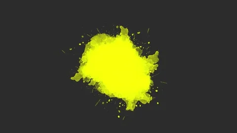 ink splatter transition effect animation | Stock Video | Pond5