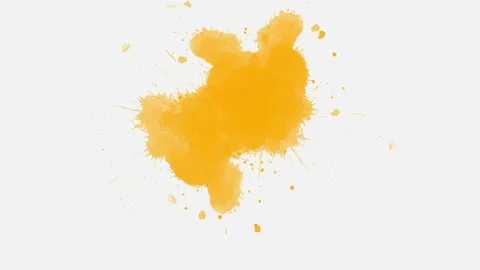 ink splatters compositing animation | Stock Video | Pond5