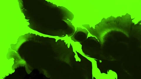 Ink Green Screen Stock Footage ~ Royalty Free Stock Videos | Pond5