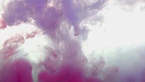 Ink in water animation background | Stock Video | Pond5