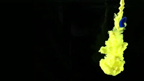 ink in water shooting with slow motion, ... | Stock Video | Pond5