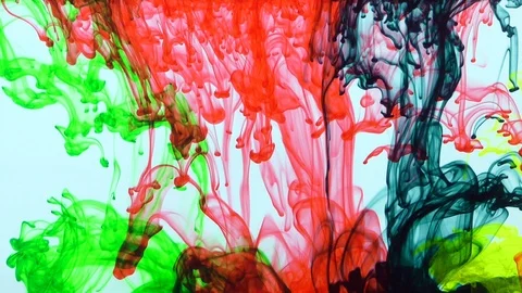Ink In Water Slow Motion Spreading Backg... | Stock Video | Pond5