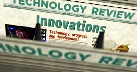 Innovation creative and development news... | Stock Video | Pond5