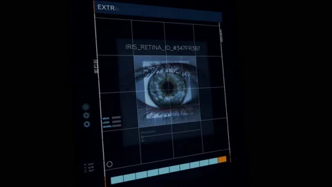 Innovative Eye Identity Analysis System ... | Stock Video | Pond5