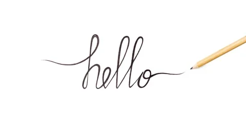 Continuous Line Pencil Stock Video Footage | Royalty Free Continuous ...