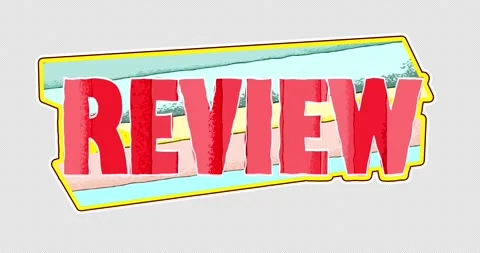 The inscription REVIEW on a transparent ... | Stock Video | Pond5