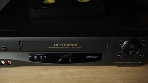 Inserting Vhs Tape Stock Video Footage | Royalty Free Inserting Vhs ...