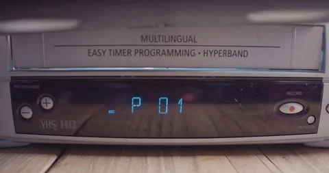 Inserting Vhs Tape Stock Video Footage | Royalty Free Inserting Vhs ...