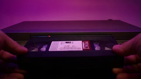 Inserting Vhs Tape Stock Video Footage | Royalty Free Inserting Vhs ...
