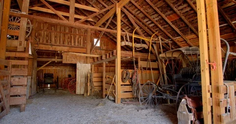 Inside Barn Stock Video Footage | Royalty Free Inside Barn Videos | Pond5