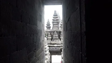Inside Brahma Temple, Prambanan, Java, I... | Stock Video | Pond5