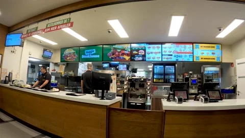 Burger King Interior Stock Videos – Royalty-Free HD & 4K Videos