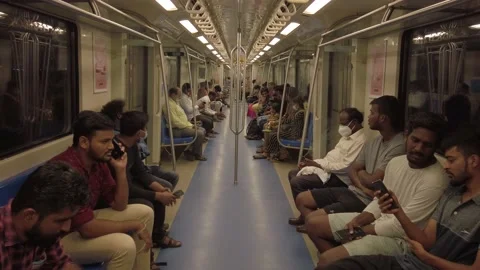 Chennai Metro Train Stock Video Footage | Royalty Free Chennai Metro Train Videos | Pond5
