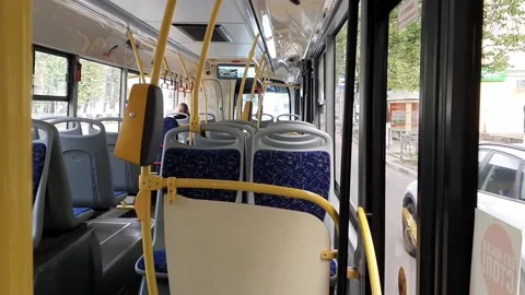Inside City Bus Stock Videos – Royalty-Free HD & 4K Videos