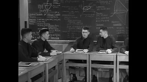 Inside the classrooms at the West Point ... | Stock Video | Pond5