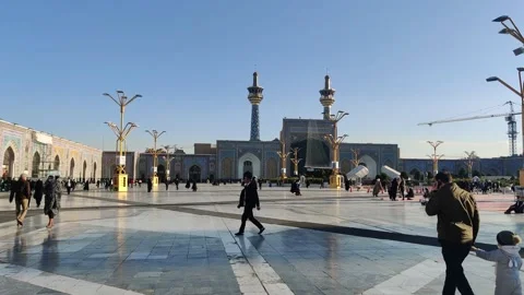 Imam Reza Shrine Stock Video Footage | Royalty Free Imam Reza Shrine ...