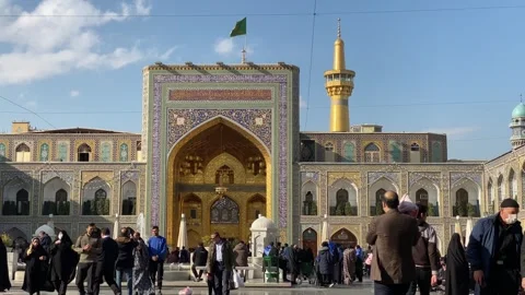 Imam Reza Shrine Stock Video Footage | Royalty Free Imam Reza Shrine ...