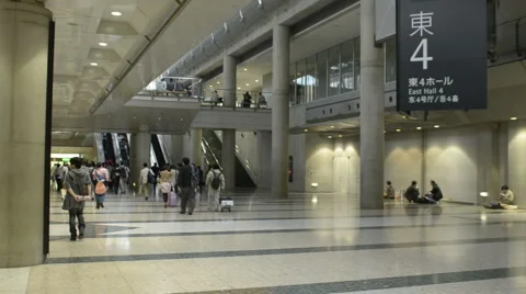 Inside Tokyo Big Sight, Japan's largest ... | Stock Video | Pond5