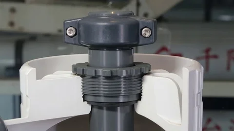 Inside of an ultrafiltration membrane sy... | Stock Video | Pond5