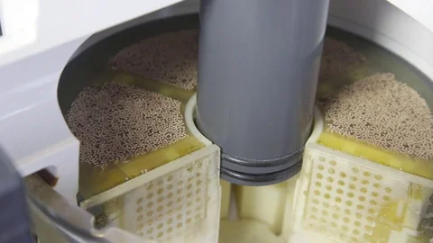 Inside of an ultrafiltration membrane sy... | Stock Video | Pond5