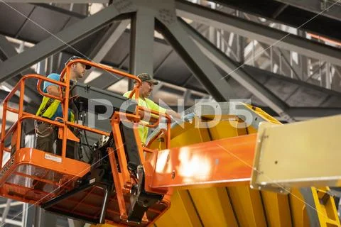 Inside the Vehicle Assembly Building at NASAs Kennedy Space Center in ...