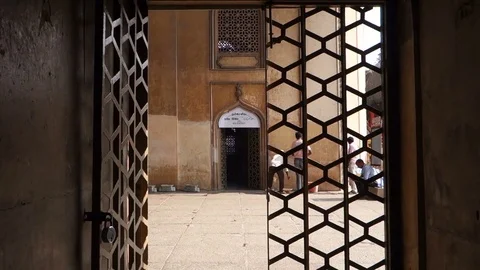 Inside view of Charminar monument in Ind... | Stock Video | Pond5