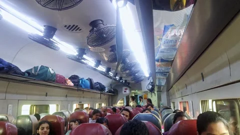 Indian Train Inside Stock Videos – Royalty-Free HD & 4K Videos