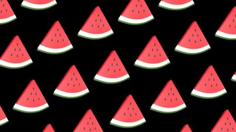 Inside a Watermelon Fruit Animation, Bac... | Stock Video | Pond5