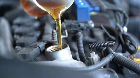 Inspection of the engine and checking th... | Stock Video | Pond5