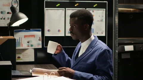 Inspector analyzes clues in incident roo... | Stock Video | Pond5