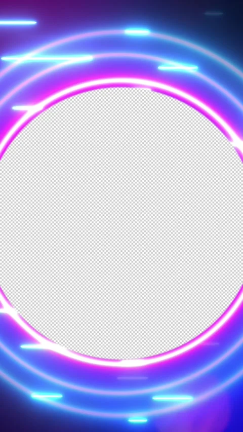 Instagram Glowing Neon Frame with Neon L... | Stock Video | Pond5